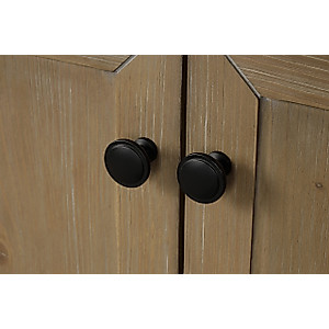 Ari Kitchen & Bath Sally 42" Bathroom Vanity in Weathered Fir, White Engineered Top