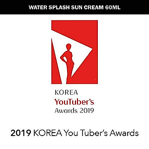 ESPOIR Water Splash Sun Cream Original 60ml SPF50+PA+++ | Water Droplet-Bursting Moisture Bomb Sunscreen For a Refreshing Feeling Up While Keeping the Moisture | Korean Makeup