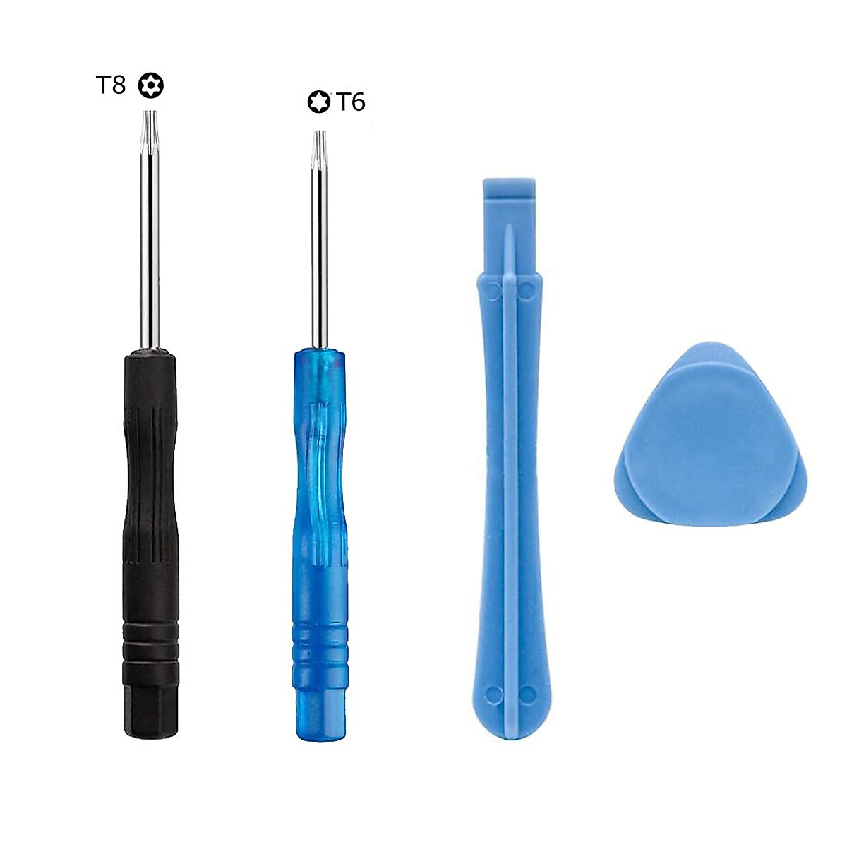 Replacement Thumbsticks,Analog Thumb Sticks Grips for Xbox One Controller - 6PCS (Transparent Red)