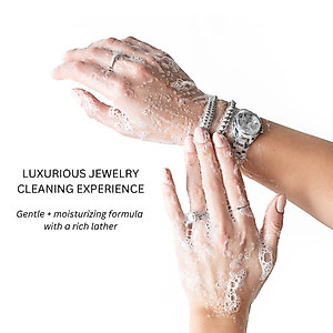 Shinery Radiance Duo Gift Set - Luxury Jewelry Wash Cleaner and Brush - Complete Cleaning Routine for Rings, Necklaces & Bracelets - Must-Have for Jewelry Lovers (1 Wash, 1 Brush)