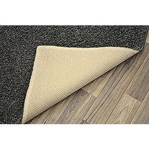 Garland Rug Skyline Shag 9 Ft. x 12 Ft. Area Rug Cinder Gray