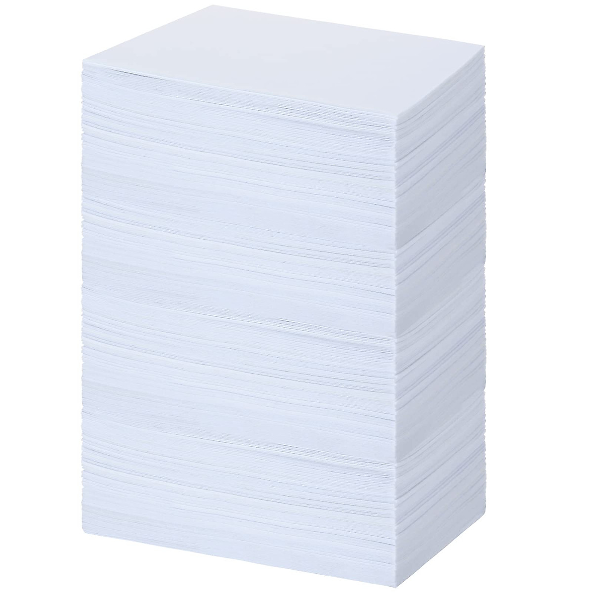 Rtteri White Felt Sheets Felt Fabric Sheets 9 x 12 Inch Bulk, Soft Felt Squares 1 mm Thick Felt for DIY Craft Sewing Patchwork School Crafting Projects Decoration (White, 100 Pcs)