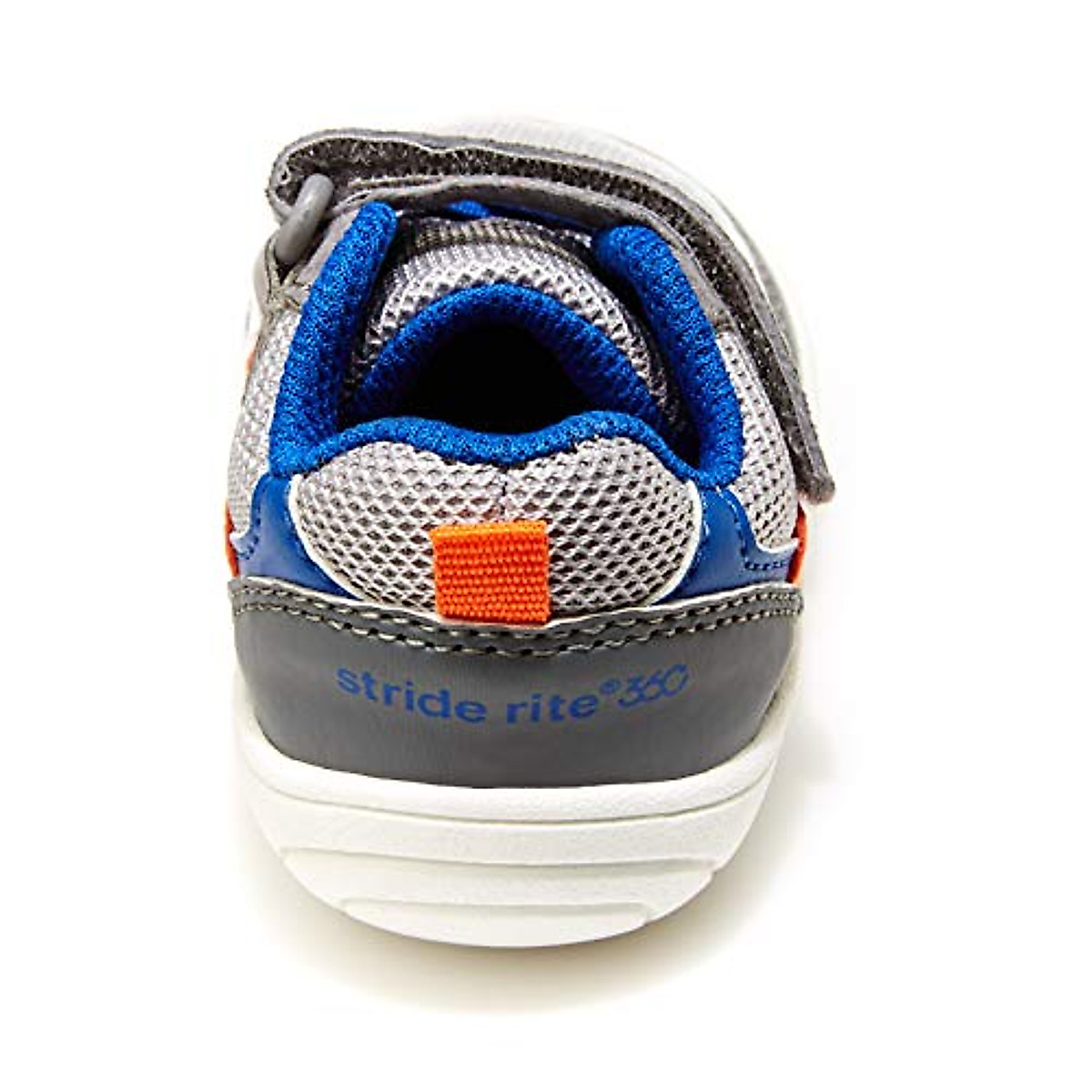 Stride Rite 360 Boys Gogo Athletic, Grey/Orange