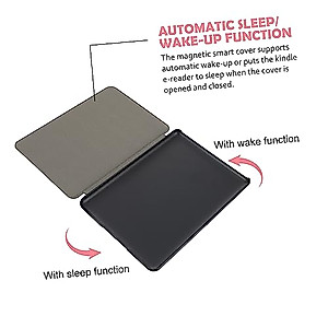 VOSAREA Protective case ereaders e- Book Cover case for e- Book ebook Reader case Protective Cover for e-Reader e-Book Protective Cover e-Reader case Protection Cap Wake Imitation Leather