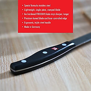 ZWILLING Twin Signature 2.75-inch Bird's Beak Peeling German Knife, Razor-Sharp, Made in Company-Owned German Factory with Special Formula Steel perfected for almost 300 Years, Dishwasher Safe