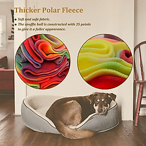 Ablechien Snuffle Ball for Dogs, Slow Down Eating, Dog Enrichment Toys, Sniffle Interactive Treat Game, Enhance Sniffing, Dog Snuffle Puzzle Toy…