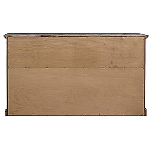 Sunset Trading Solstice 7-Drawer Coastal Dresser in Weathered Gray/Brown Wood