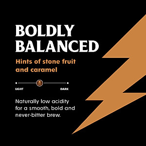 Death Wish Coffee, Medium Roast Ground Coffee, 6 pack