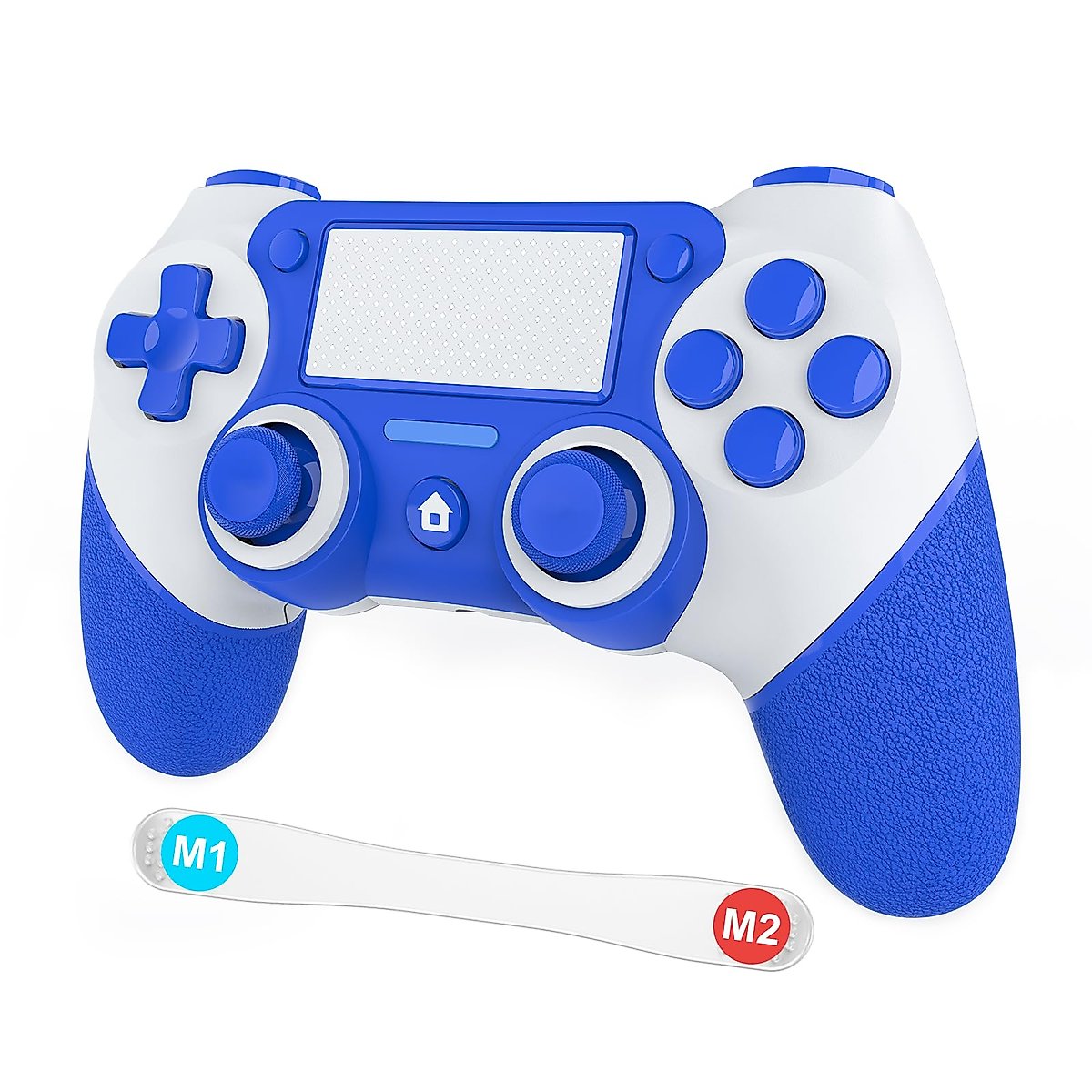 Niacop P4 Controller [2024 Latest Upgrade], Wireless p4 controller compatible p4 / 3/Pro/Slim/PC, P4 controllers with Back button Dual Vibration, Turbo,Touch Pad, Type-c port