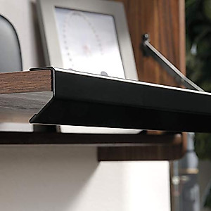 Sauder Harvey Park Wall Desk, Grand Walnut Finish