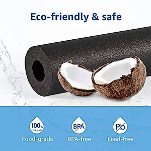 Waterdrop 3US-MAX-F01 Maximum Under Sink Water Filter, Replacement for Filtrete 3US-PF01, 3US-PS01, 3US-MAX-S01, Aqua-Pure C-Cyst-FF, Manitowoc K-00337, K-00338, NSF/ANSI 42 Certified, Pack of 2