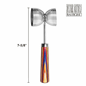 Baltique Marrakesh Collection Bar Spoon, Stainless Steel Cocktail Mixing Spoon