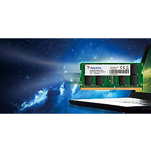 ADATA Premier 8GB Single DDR4 2666Mhz CL19 PC4-21000 260-Pin SODIMM Memory RAM Single (AD4S26668G19-SGN)