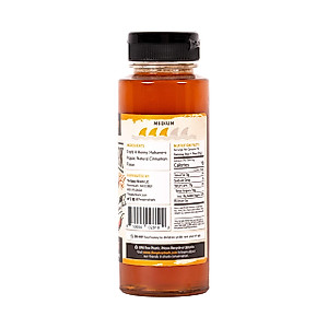 The Spicy Shark Hot Honey 12 oz Bottle 100% pure Spicy Hot Honey, Made in the USA, Gluten-Free & Paleo - Brand featured on Hot Ones