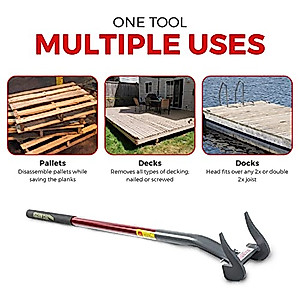Duckbill Deck Wrecker - The Original Deck and Pallet Board Removal Tool