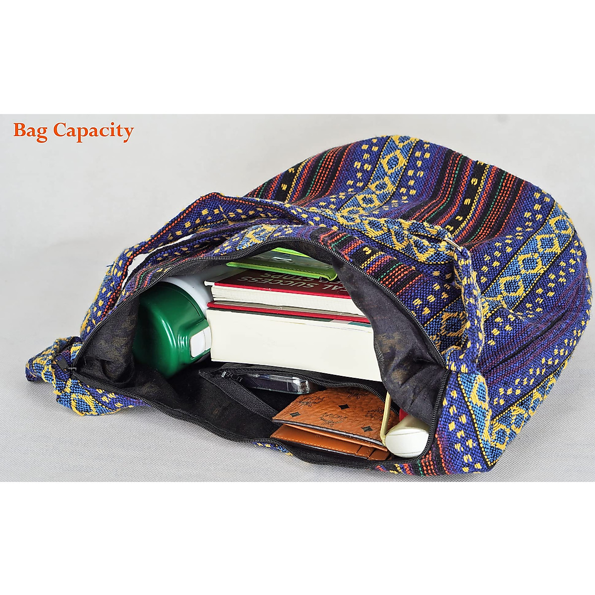 Your Cozy Sling Purse Hippie Bags For Women Crossbody Bag Thai Top Handmade Shoulder Bag with Adjustable Strap Tribe-02