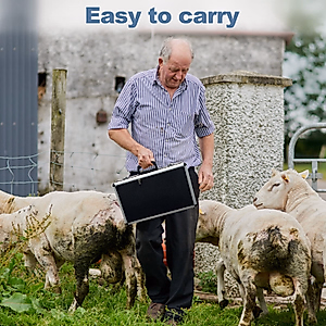 Aopuoe Portable Ultrasound Scanner for Veterinary, with 3.5Mhz Convex Probe, for Pig/Dog/Sheep/Tiger/Bear/and Other Medium-Sized Animals Use