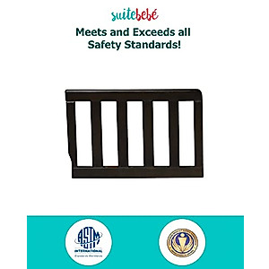 Suite Bebe Palmer Toddler Guard Rail, Espresso
