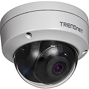 TRENDnet Indoor/Outdoor 4MP H.265 120dB WDR PoE Dome Network Camera,TV-IP1315PI, IP67 Weather Rated Housing, Smart Covert IR Night Vision up to 30m (98 ft.), microSD Card Slot