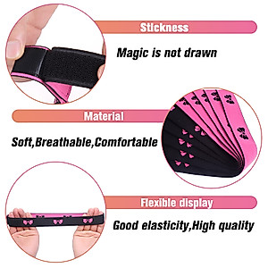 RuiYok 5PCS Elastic Bands for Wig,Wig Band for Wigs and Baby Hair Lace Melting Band Wig Bands for Keeping Wigs in Place Melt Band for Lace Wigs Edge Wrap to Lay Edges (5PCS/PACK)