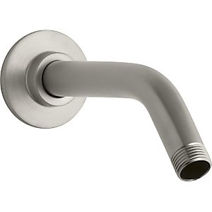 KOHLER K-7397-BN Showerarm and Flange, 7-1/2-Inch Long, Vibrant Brushed Nickel