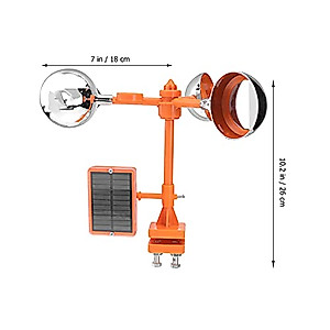 Yardwe Solar Bird Solar Sensor Bird Outdoor Wind Powered Waterproof Farm Garden Yard Outdoor to Scare Bird Away