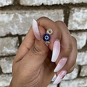 12 Pcs African Nose Cuff Non Piercing，Fake Nose Ring for Women, Nose Rings Hoop, Nose Ring Cuff Heart, Clip on Nose Ring