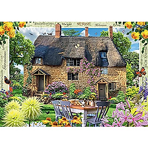 Ravensburger Country Cottage No.14 - Baker's Cottage 1000 Piece Jigsaw Puzzles for Adults & Kids Age 12 Years Up