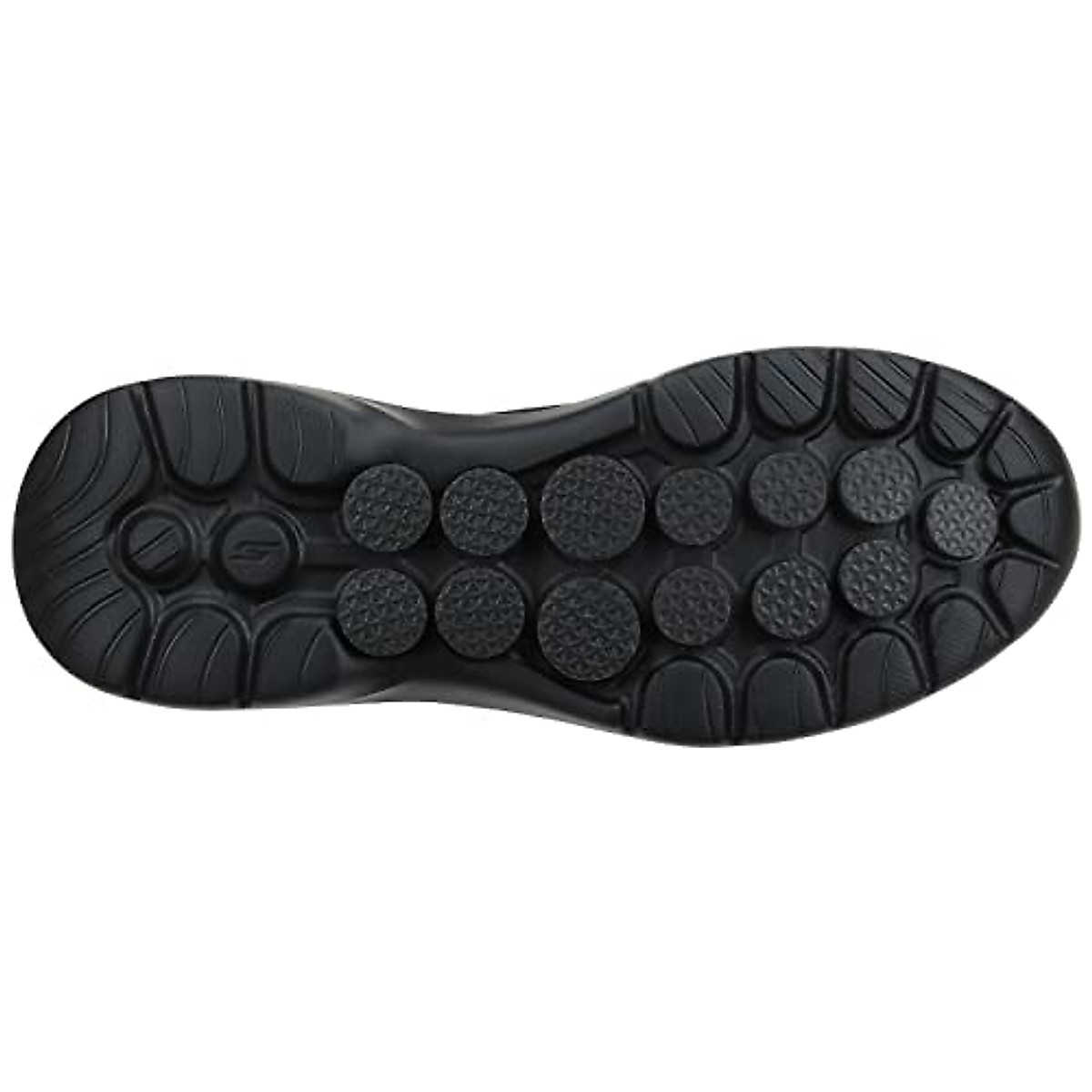 Skechers mens Gowalk 6 - Stretch Fit Slip-on Athletic Performance Walking Shoe, Black, 9 X-Wide US