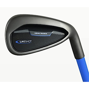 Lag Shot Driver + 7 Iron Combo™ (Right Handed) - Golf Swing Trainer Aid, Golf Digest's Editors' “Best Swing Trainer” of The Year! #1 Golf Training Aid of 2022, Free Video Series with PGA Teacher!