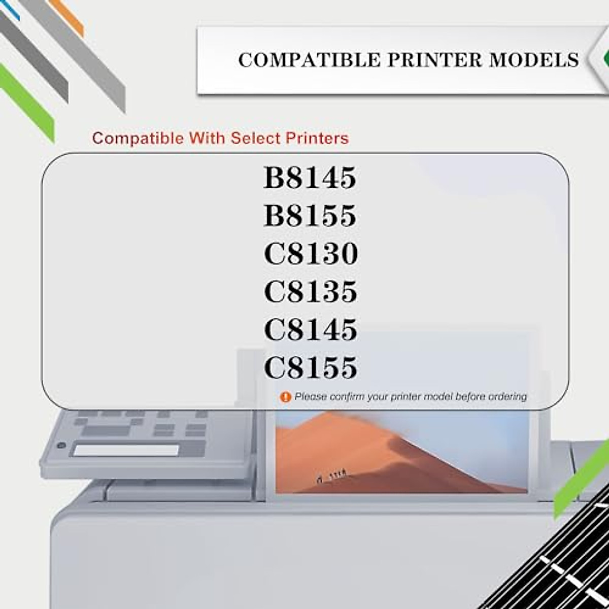 PUCIO Compatible Replacement 008R08101 Waste Toner Box, Suitable for Xerox B8145 B8155 C8130 C8135 C8145 C8155 Printers 2*Pack