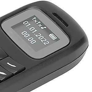 Unlocked Cell Phone, Mini Rugged Cell Phone Dual SIM Card Dual Standby for Pregnant Women for Students to Call (Black)