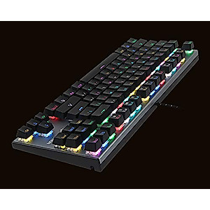 Meetion RGB Backlit Blue Switch Mechanical Gaming Keyboard MT-MK04