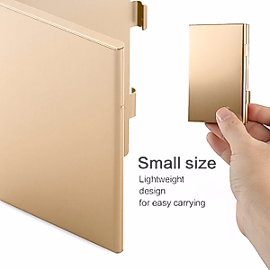 Premium Game Card Case for Nintendo Switch, Aluminum Game Cartridge Holder for Nintendo Switch (Hold 6 Game Cards) - Black