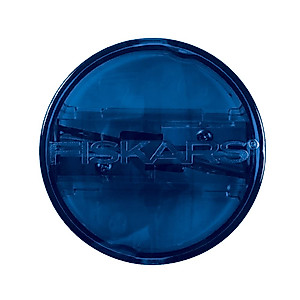 Fiskars 12-95854J Back to School Supplies Deluxe Double Pencil Sharpener, Color Received May Vary