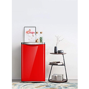 Compact Refrigerator Fresh Freezer 1 Door 72 Liter Compact Cooler Warmer Thermoelectric Mini Fridge for Bedroom Office Car Dorm Kids Cosmetics - Portable Can Cooler Skincare Fridge