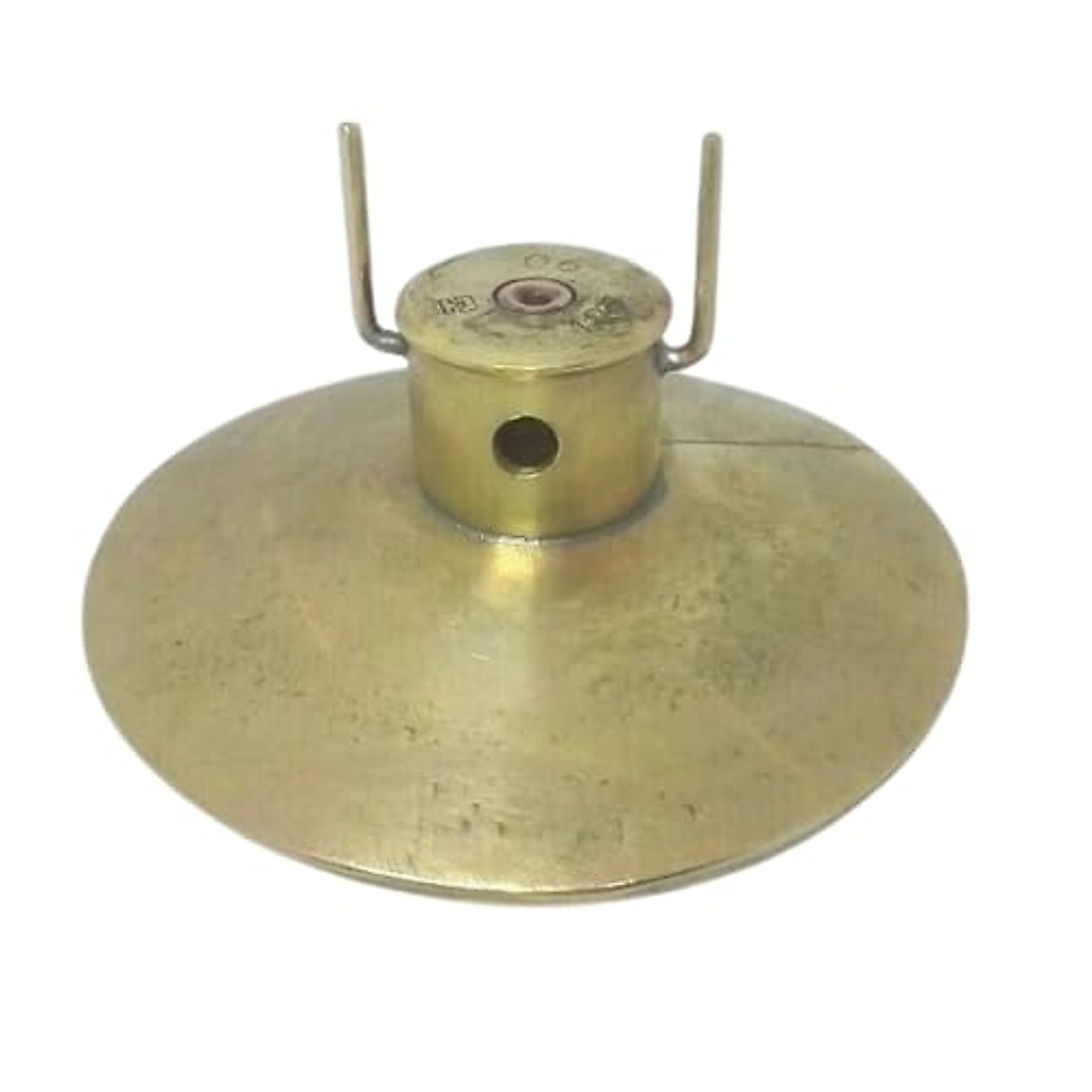 Trench Art Style German UFO Model Flying Saucer Table Figurine. Steampunk Handmade art. Gift.