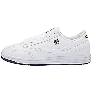 Fila mens Men's Fila Tennis 88 Sneaker, White/Navy/Red, 9.5 US