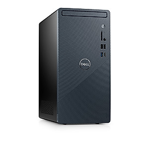 Dell Inspiron 3910 Mini-Tower Desktop Computer, Intel Core i7-12700, 64GB RAM, 2TB SSD NVMe + 1TB HDD, AX Wi-Fi, Bluetooth, SD Card Reader, HDMI, VGA - Windows 11 Pro (RENEWED)