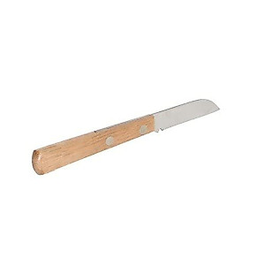 Red Rooster Grafting Knife Straight Blade Wood Handle