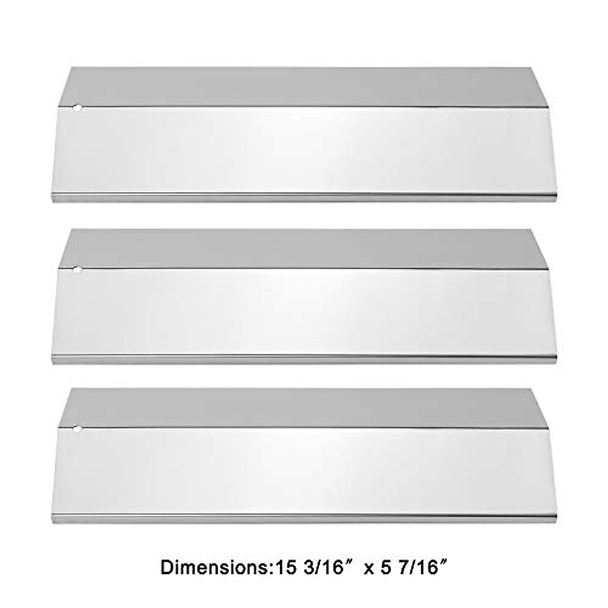 Hisencn Replacement Rebuild Kit for Sonoma CGR27, CGR27LP, CGR30, CGR30LP Gas Grill Stainless Steel Burner, Stainless Steel Heat Plates Tent