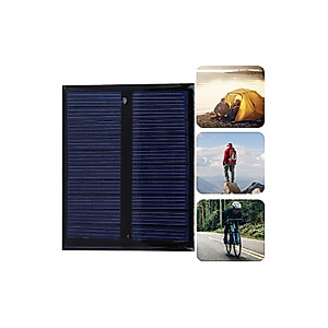 Portable Solar Panel, 0.5W Solar Panel Charger, for Low-Power Appliances Advertising Lights Outdoor Generators Portable Power