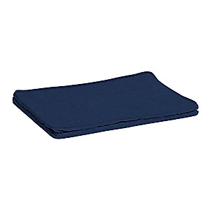 Arden Selections ProFoam Performance Outdoor Cushion Pillow Back 19 x 24, Sapphire Blue Leala