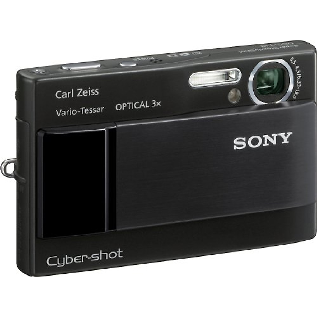Sony Cybershot DSC-T10 7.2MP Digital Camera with 3x Optical Steady Shot Zoom (Black)