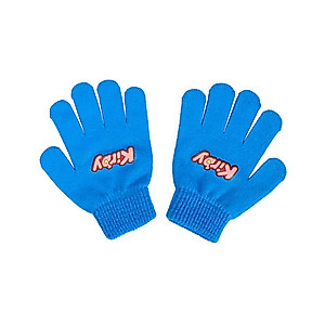 Kirby Youth Cuffed Beanie and Matching Gloves Set Multicolored