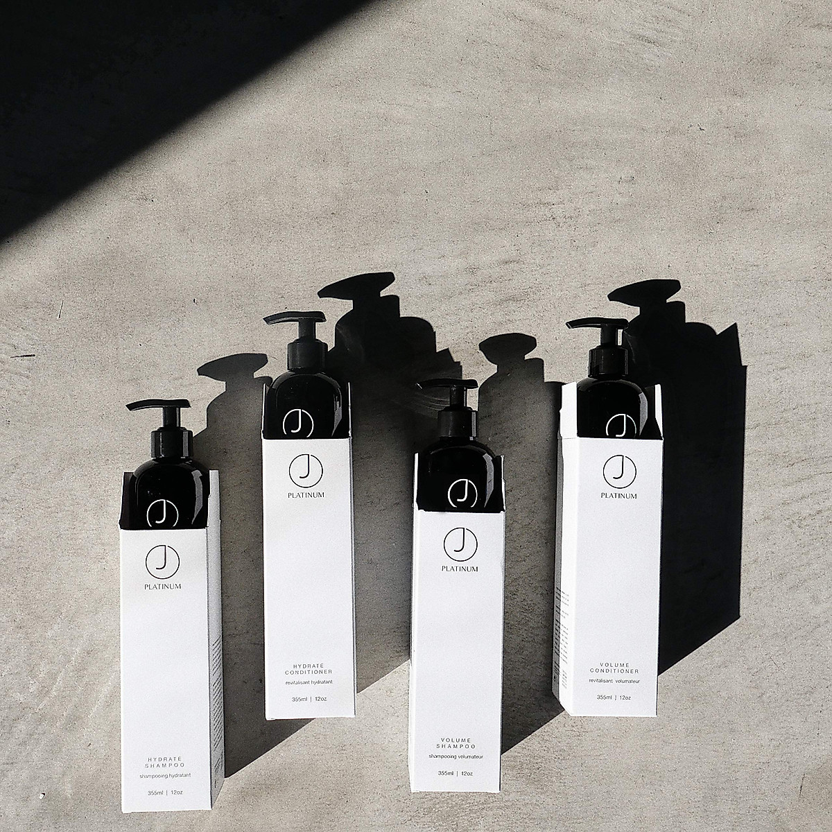 J Beverly Hills Platinum Hydrate Shampoo with Silk Protein for Hydration, 12 oz