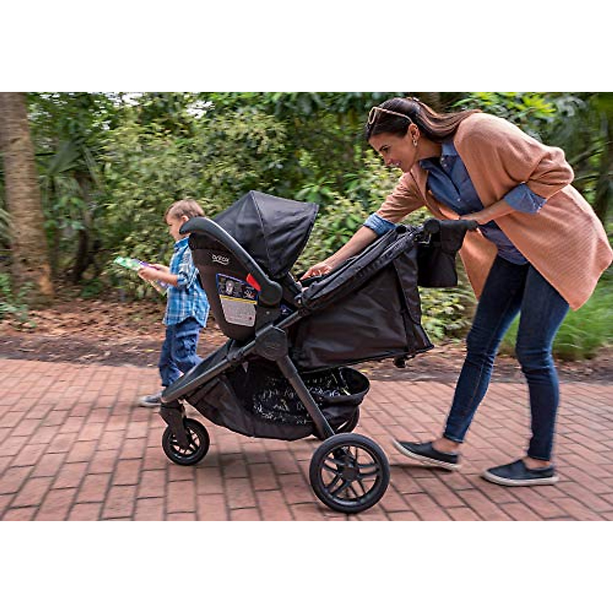Britax B-Free & B-Safe Ultra Travel System, Pewter