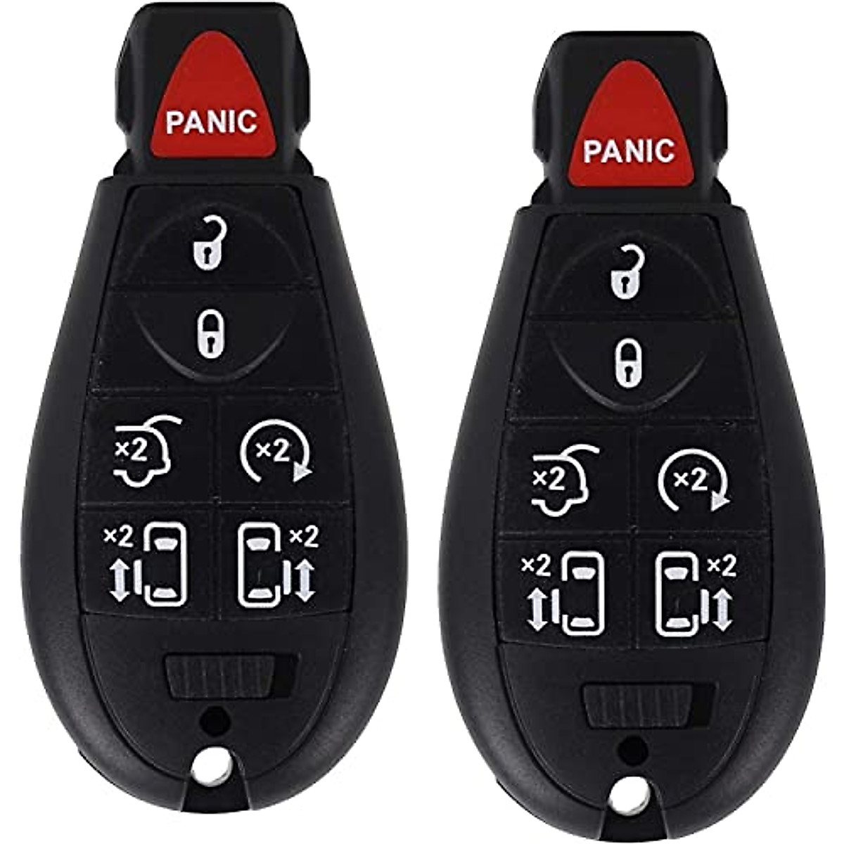 Keyless Remote Smart Key Fob Replacement Fit for 2008-2016 Chrysler Town and Country 2008-2016 Dodge Grand Caravan 2008-2020, M3N5WY783X