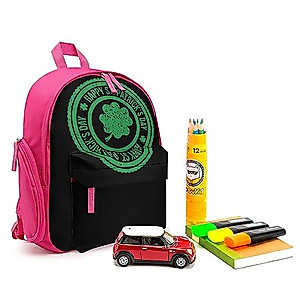 St Patrick Day Backpack Lightweight Travel Work Bag Casual Daypack Business Laptop Backpack for Women Men