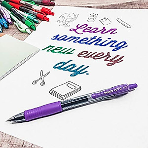 PILOT Pen 14557 G2 Premium Ultimate Collection Refillable and Retractable Rolling Ball Gel Pens, Fine Point, Assorted Color Inks, 36-Pack Tub